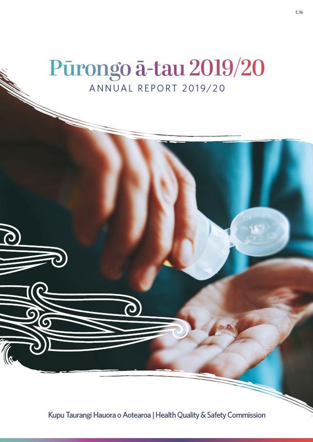 Annual Report 2019/20 | Pūrongo ā-tau 2019/20 | Te Tāhū Hauora Health ...