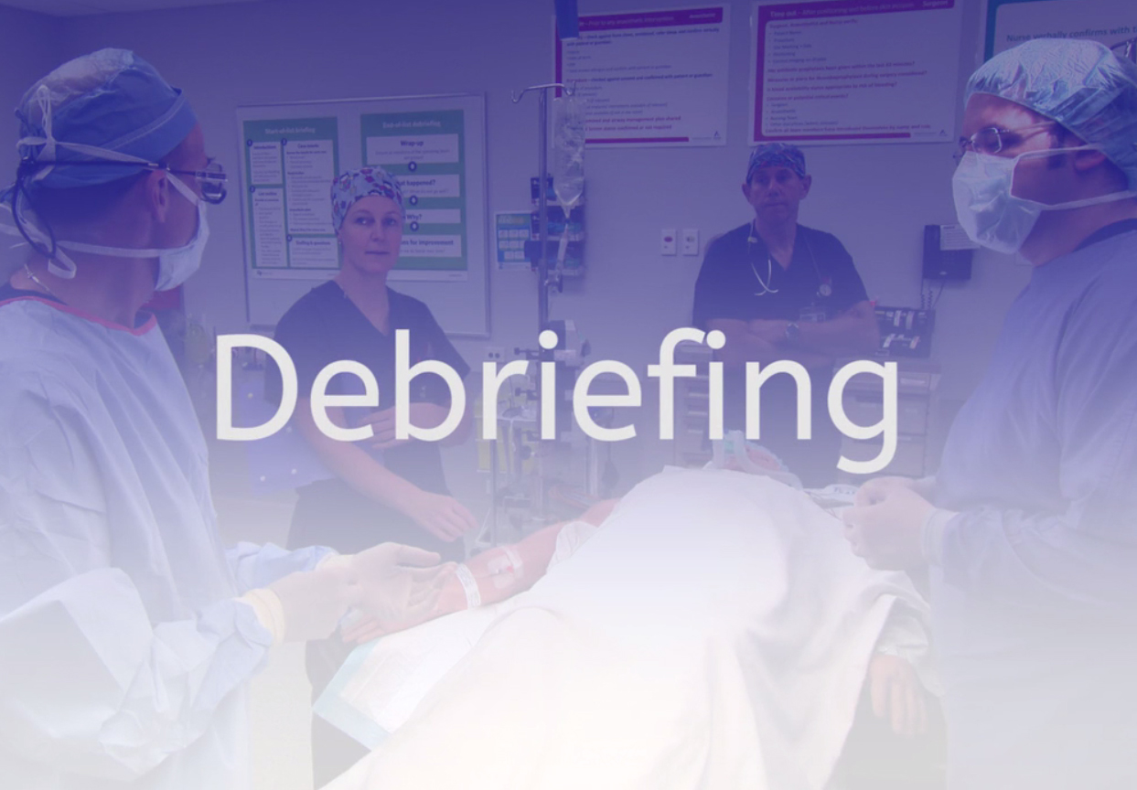 Safe Surgery NZ teamwork & communication video 5: Debriefing | Health ...